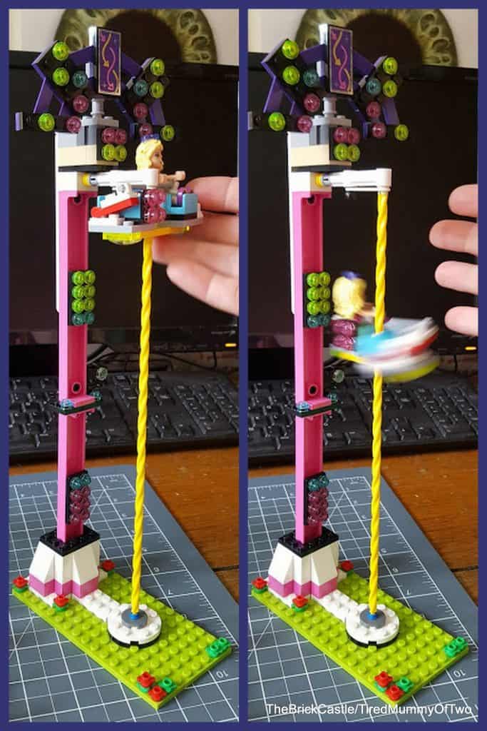 Lego Friends Amusement Park Roller Coaster 41130