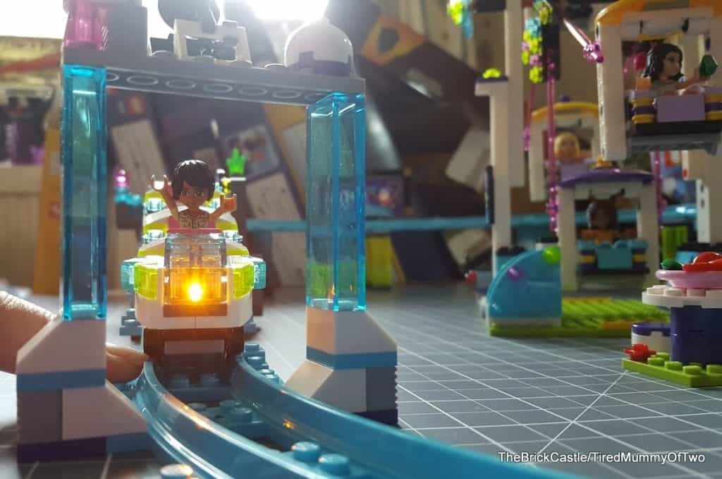 Lego Friends Amusement Park Roller Coaster 41130